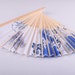Hand Fans Chinese Silk Fans Blue and White Porcelain Style Flower ...