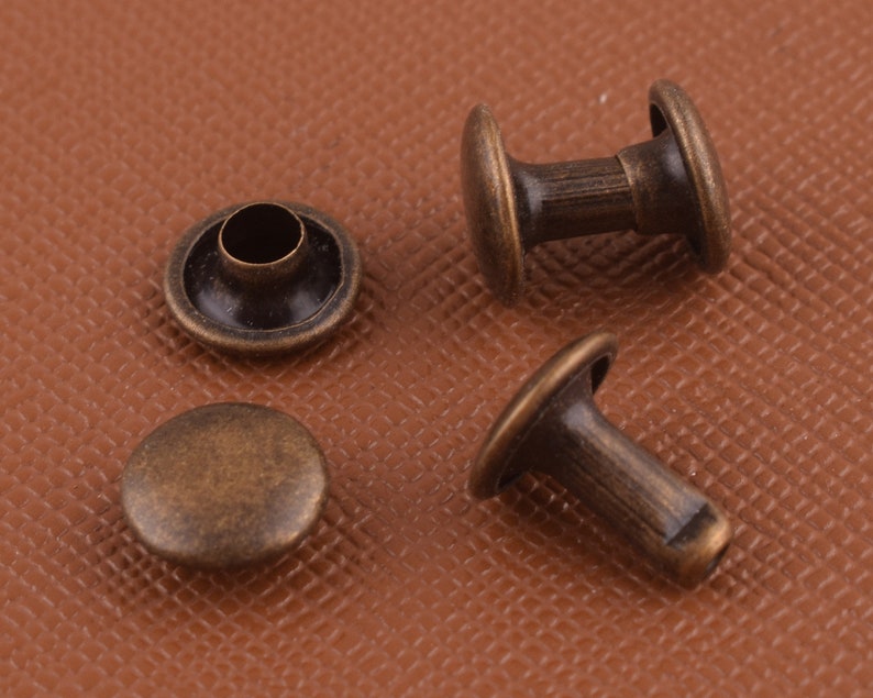 Bronze Rivet Studs Metal Rivet Rapid Rivets for - Etsy