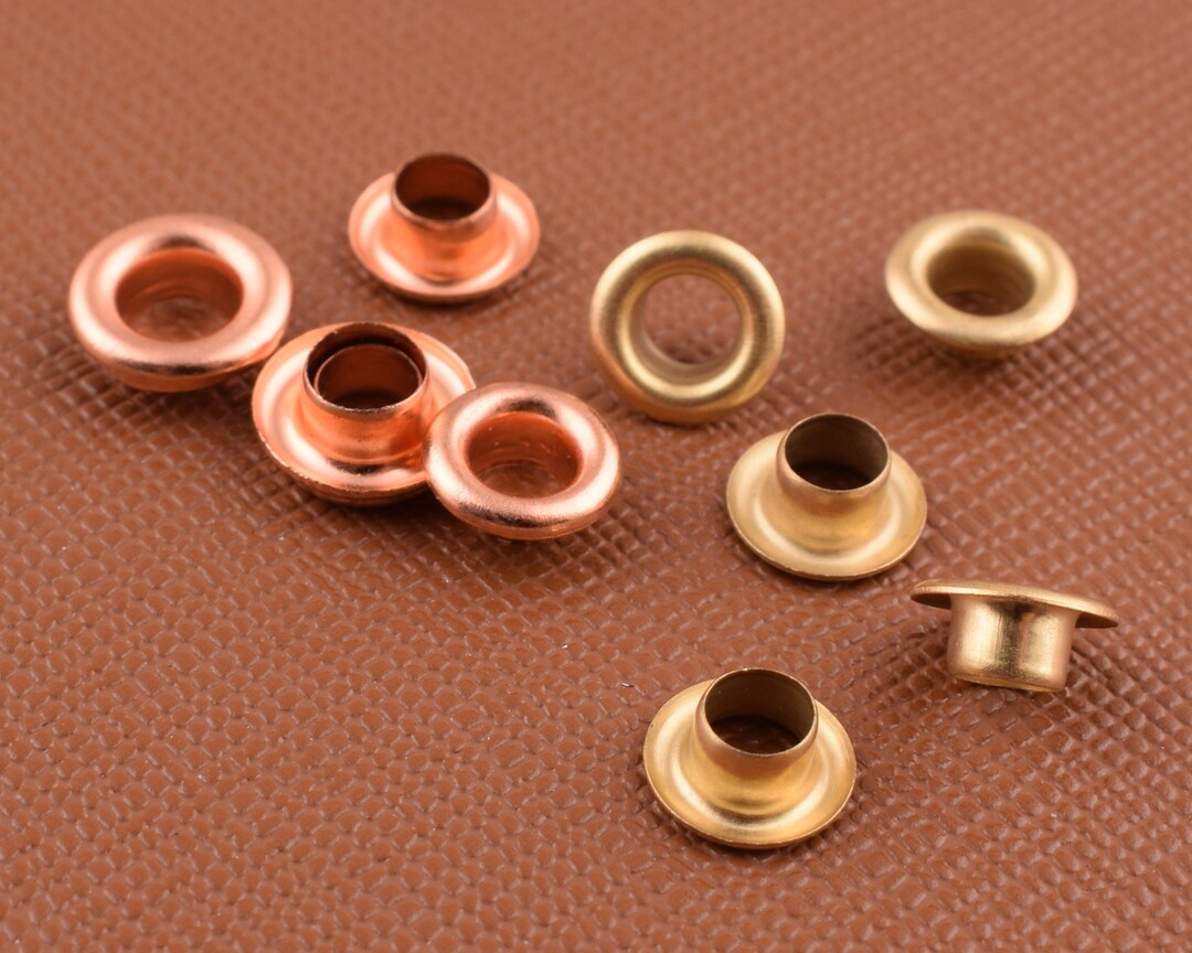 Rose Gold/gold Eyelets Grommets Eyelets Leather Craft Repair,metal ...