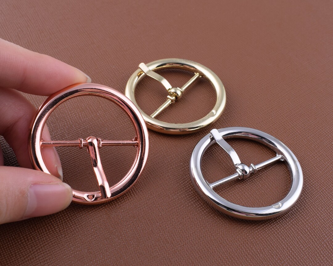 Adjustable Pin Buckles,30mm Rose Gold/gold/silver Metal Belt Buckles ...