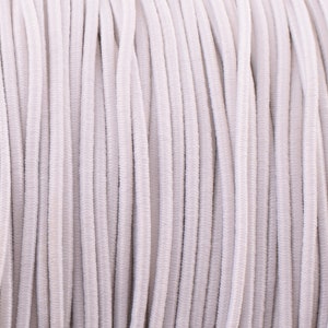 1.5mm White Elastic Cord,round Elastic Draw Cord Rope,jewelry Beading ...