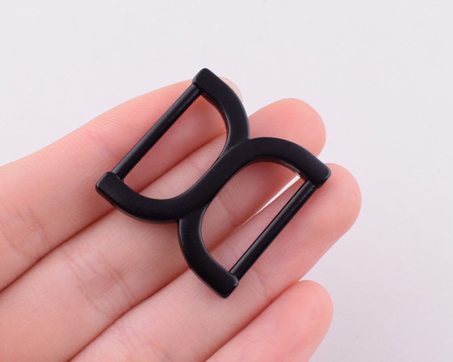 Double D Ring Buckle,metal Slide D Shape Strap Buckle Clasp,20mm Silver ...