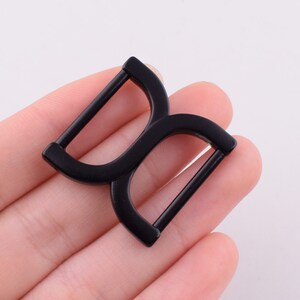 Double D Ring Buckle,metal Slide D Shape Strap Buckle Clasp,20mm Silver ...