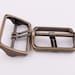 1.5'' Double Pin Buckle Bronze Belt Buckles38mm Large - Etsy