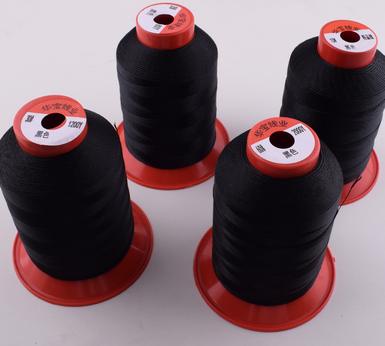 Hilo de nylon negro, #10 #20 #30 #60 cable de rollo de carrete de hilo ...