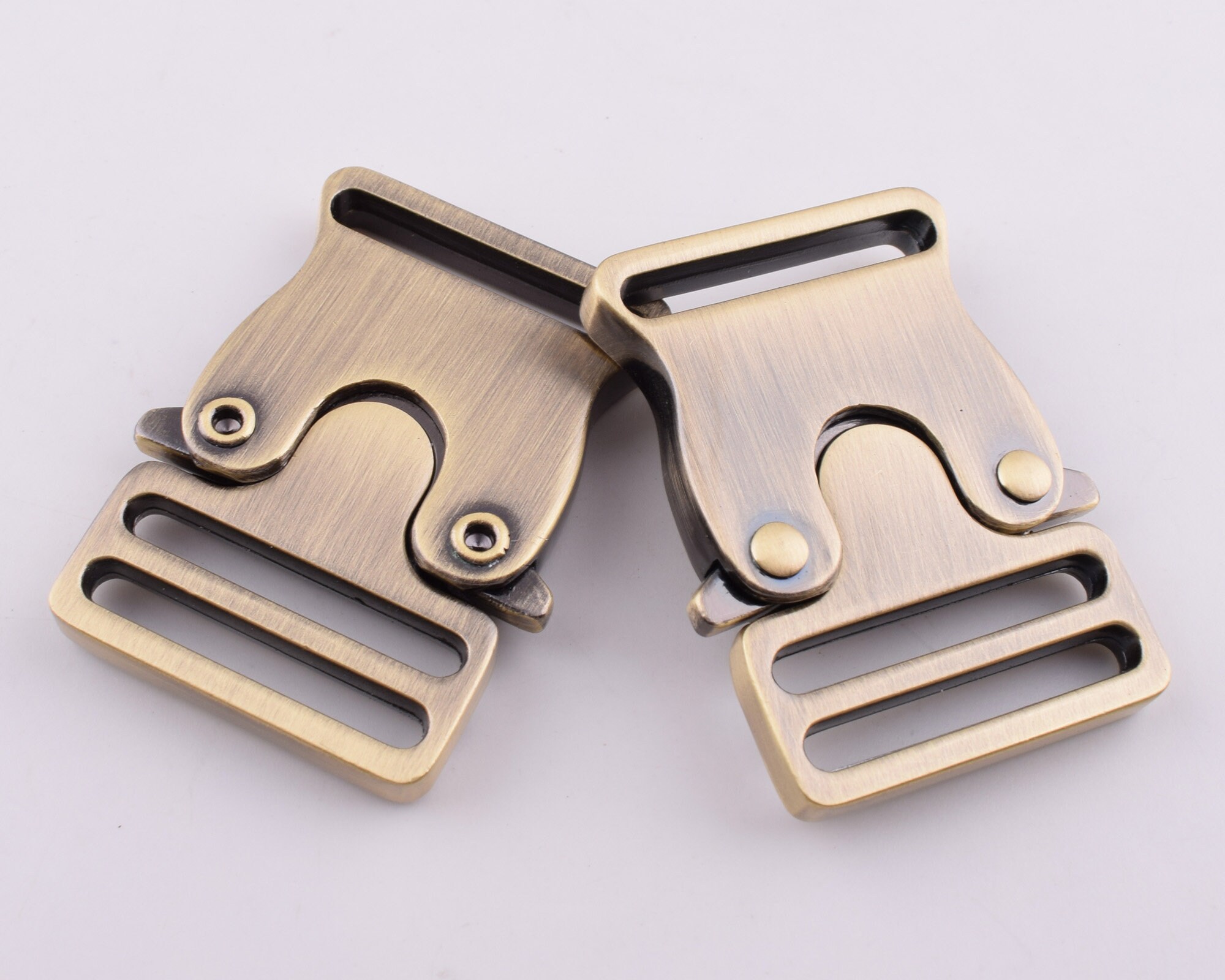 Metal Release Side Buckle,1 Inch Antique Bronze Quick Release Buckle ...