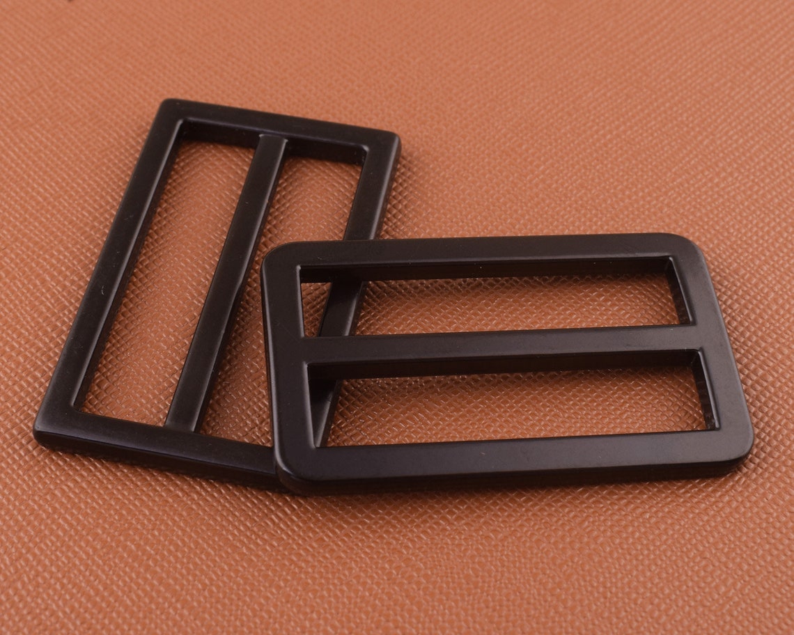 Black Belt Buckle Metal Buckle Square Buckle Adjustable Buckle ...