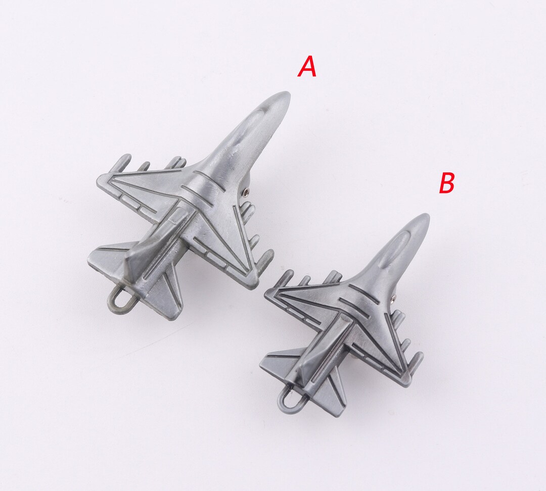 Mini Airplane Model Metal Bronze Plane Model 3D Airplane Charm Pendant ...
