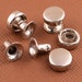 Rivet,8mm Silver Rivet,round Cap Rivets Metal Rivet Studs,personalized ...