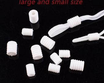 Face Mask Rope Silicone Clip Elastic Cord Stopper Toggles - Etsy