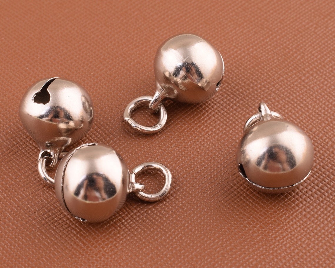 Silver Jingle Bell Christmas Bells Wedding Decoration,anklet/necklace ...