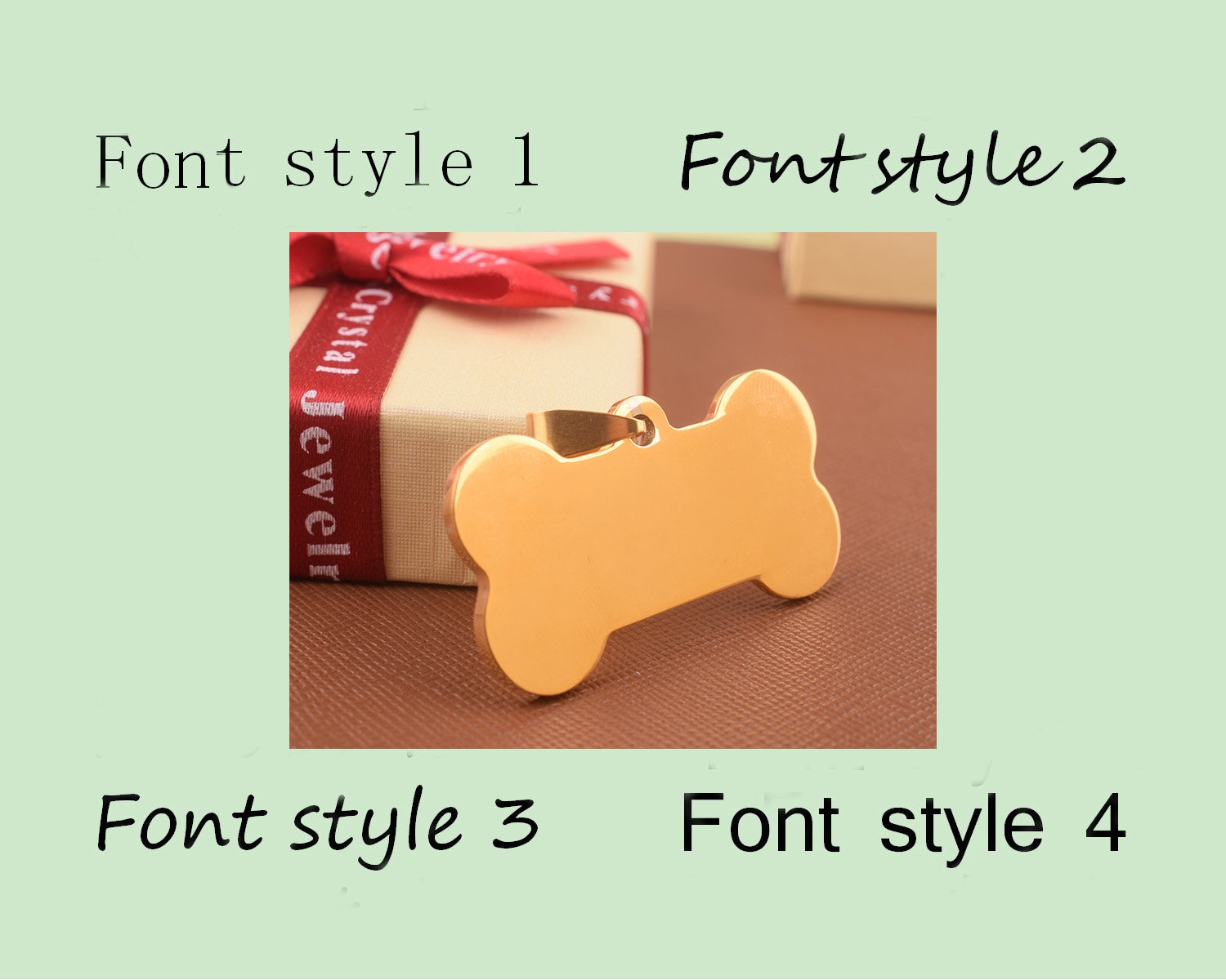 Engraved Pet Tag,personalized Dog ID Tag,stainless Steel Name Tags Pet ...