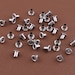 Mini Eyelet Grommet,2mm Hole Metal Grommets Eyelets Small Silver Rapid ...