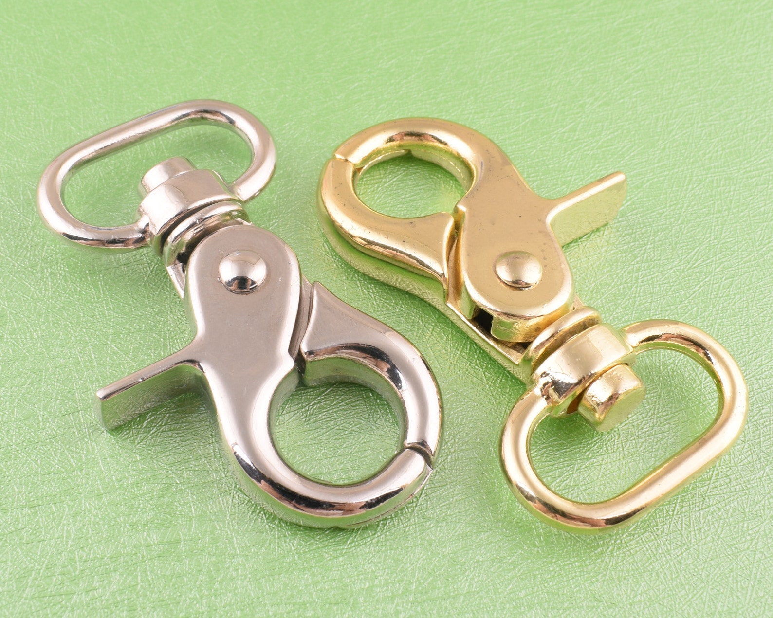 Swivel Clasps Gold/silver Lobster Clasp Metal Swivel Clasps - Etsy