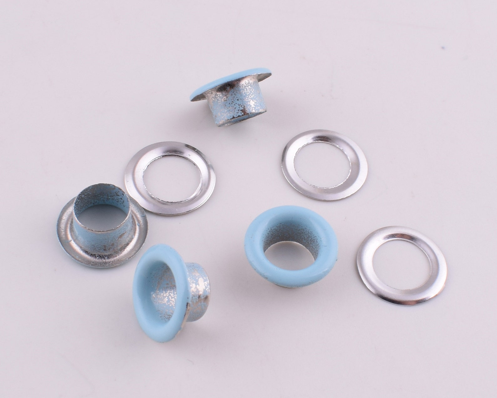 Round Grommet Eyelets,6mm Small Hole Metal Eyelets Grommet With Washer ...