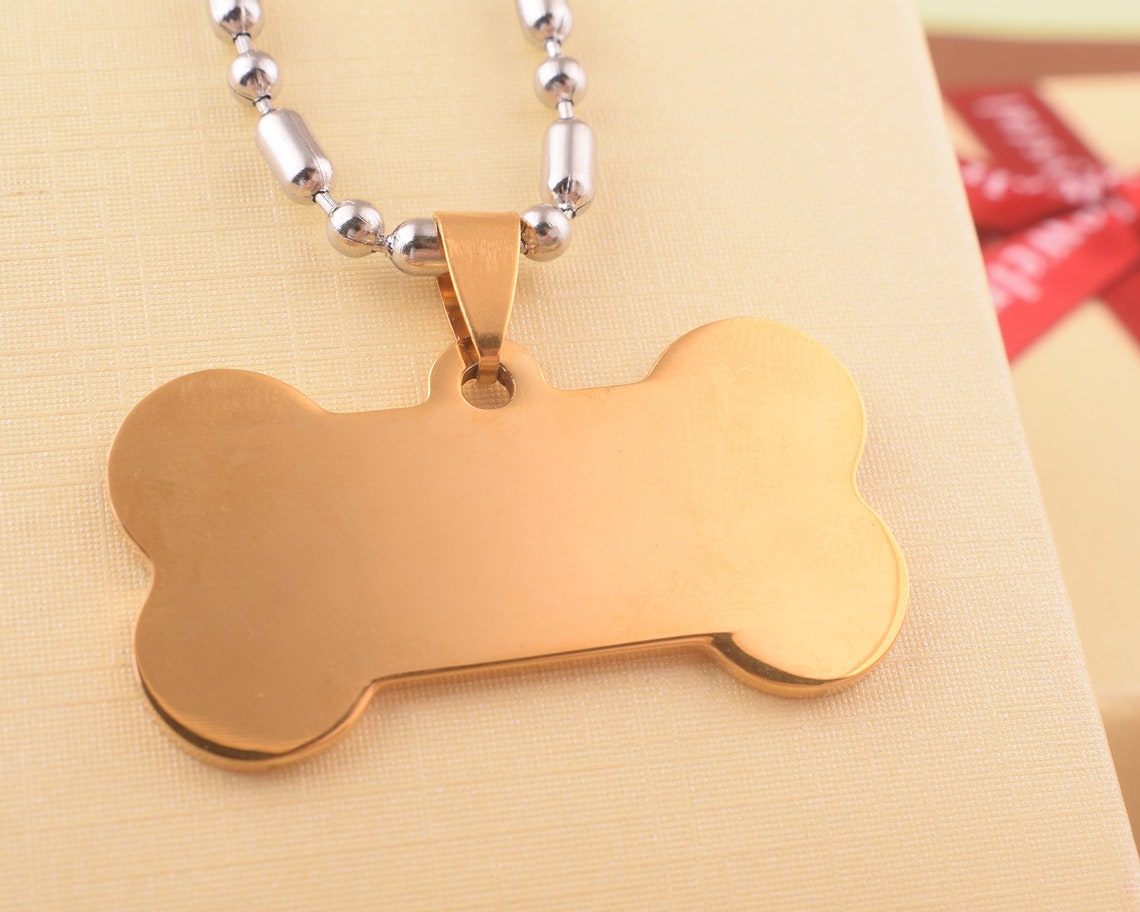 Engraved Pet Tag,personalized Dog ID Tag,stainless Steel Name Tags Pet ...