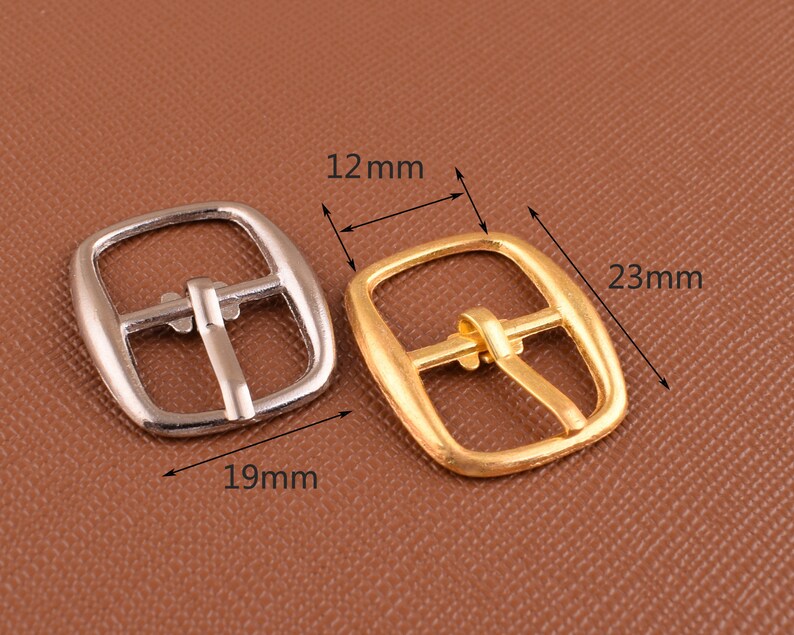 20 Pcs Adjustable Belt Bucklesmetal Buckles Silver/gold Strap - Etsy