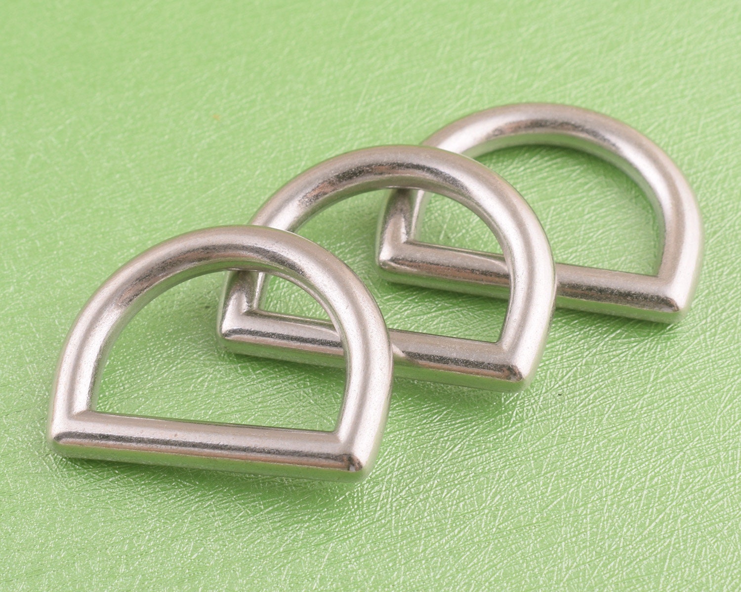 Silver D-rings Metal D Circle D Ring D Loop is Used to Make - Etsy UK