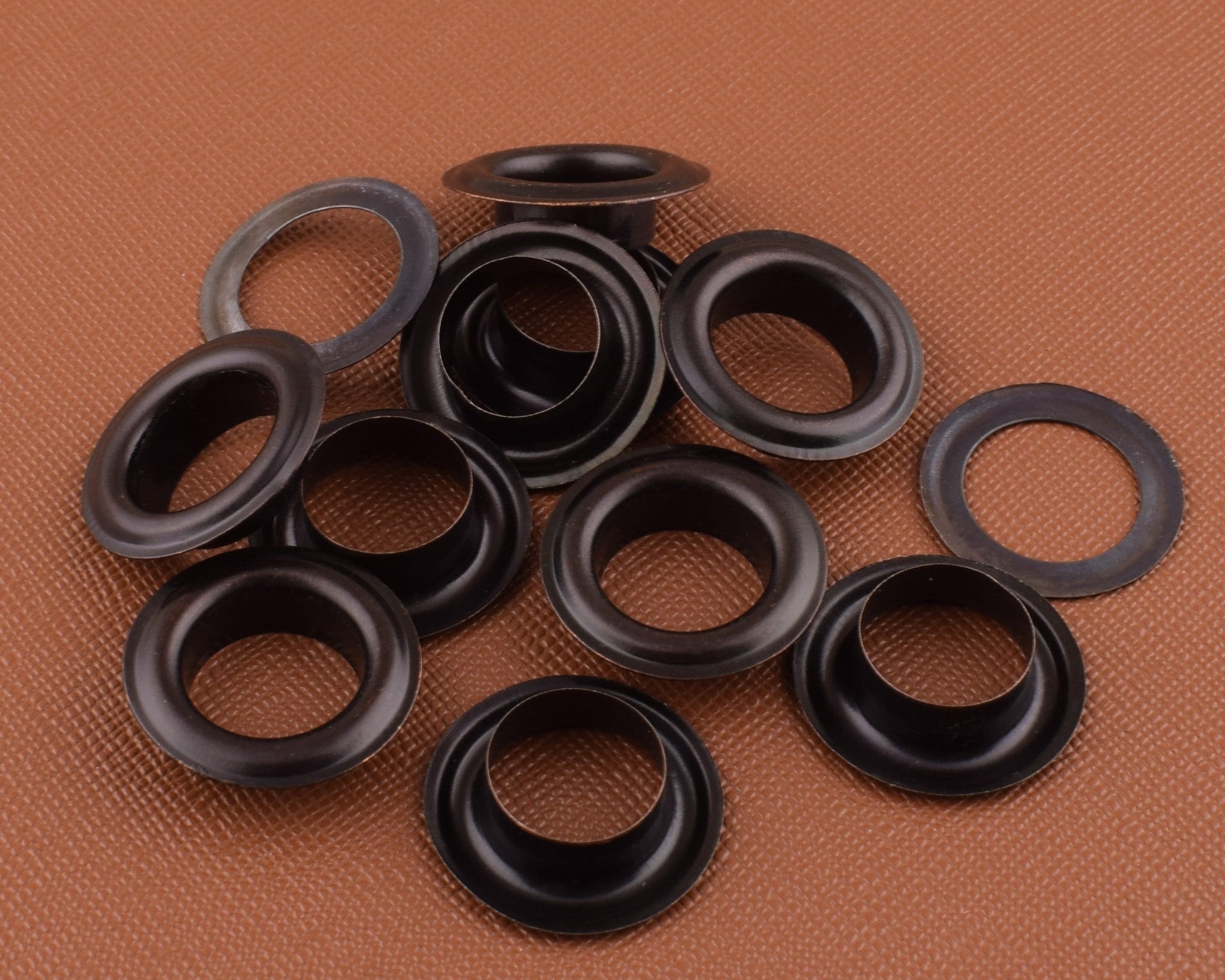 12 mm Black Eyelet Grommets with washer 50/100sets Round | Etsy