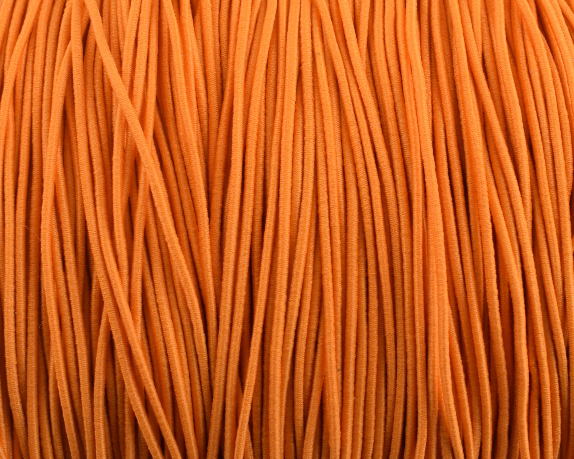 1mm Orange Elastic Cord,25 Yards Nylon Rubber Stretch Elastic String ...