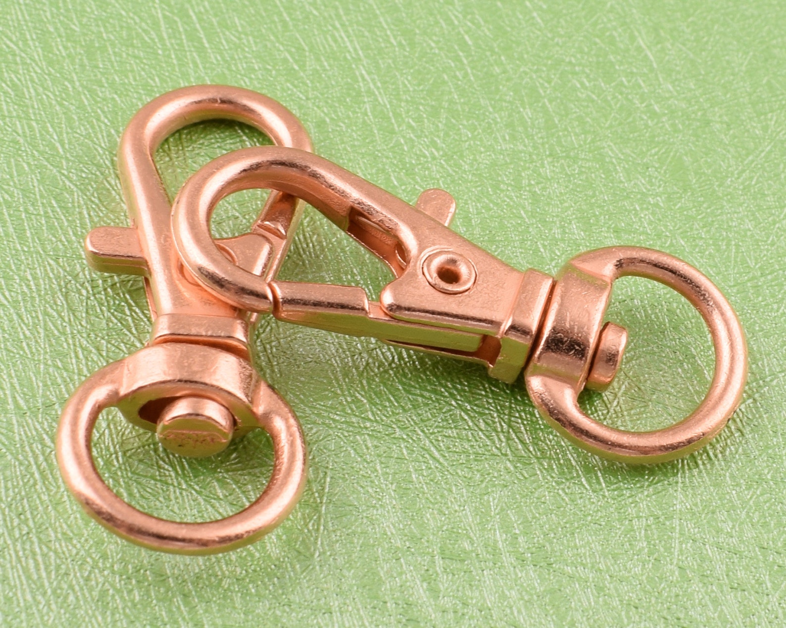 Cierres giratorios 15 piezas gancho giratorio de oro rosa - Etsy España