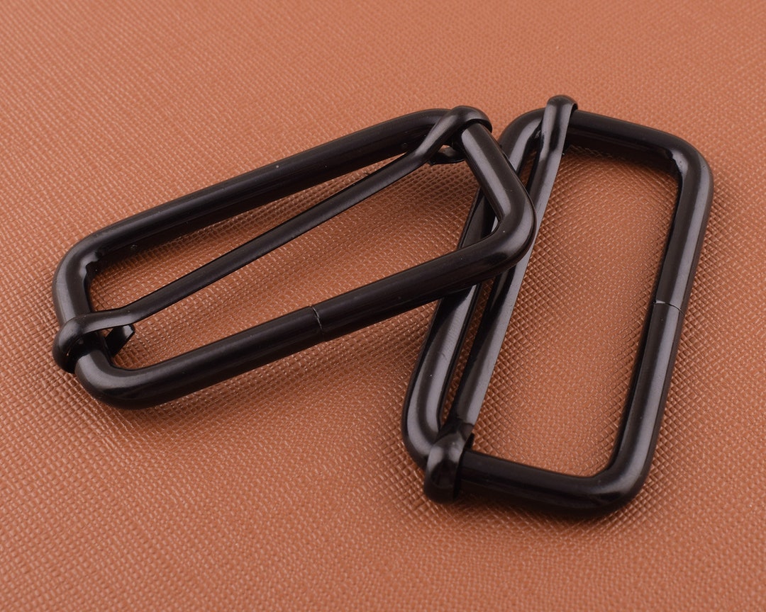 2 Inch Black Adjust Pin Buckles Strap Buckle Belt Buckles Square ...