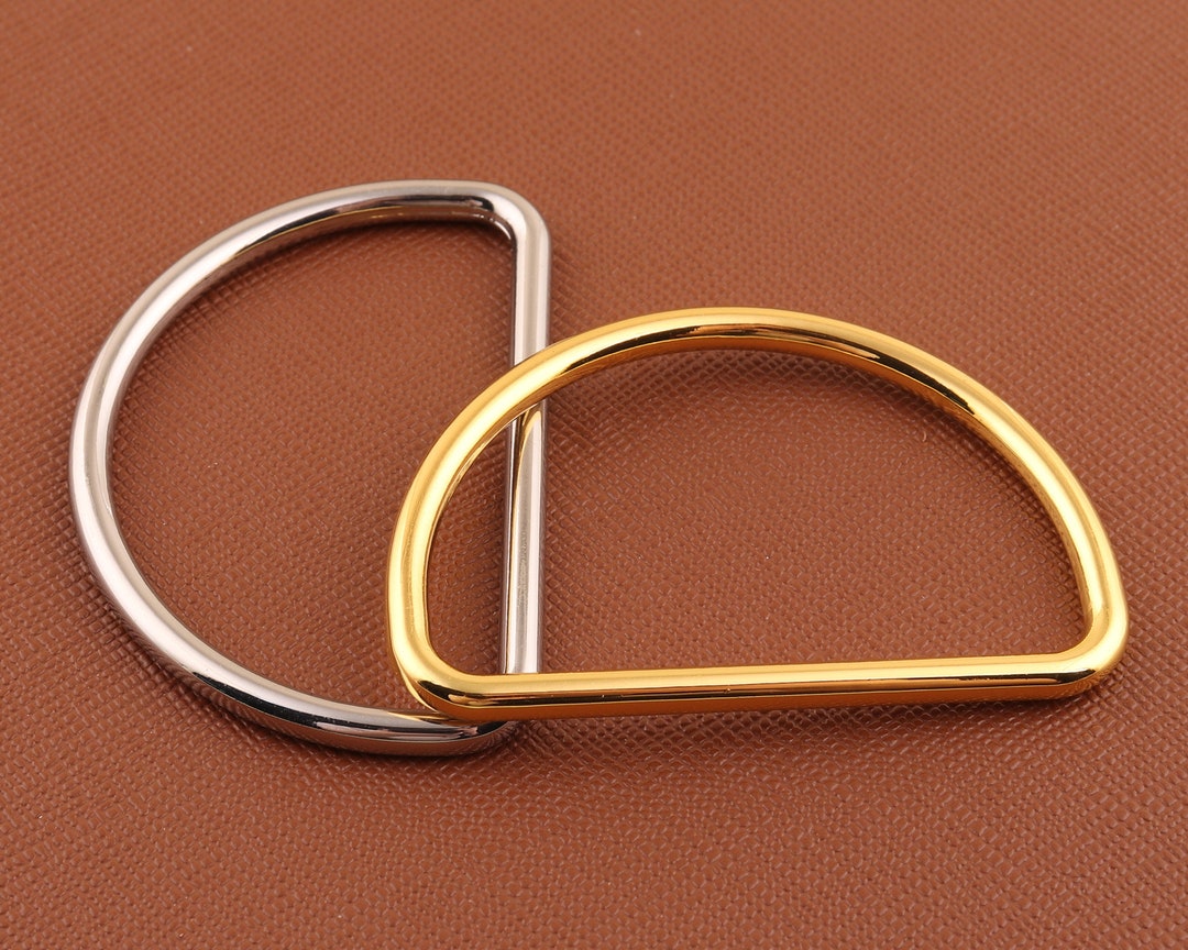 Silver/gold D Rings Metal D-rings D Loops D Circles D Rings for Handbag ...