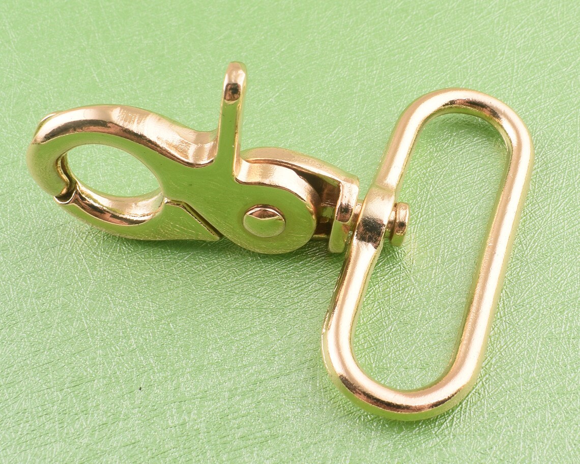 Swivel Clasps Gold Swivel Snap Hook Metal Lobster Clasp Hook for ...
