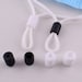 Face Mask Rope Silicone Clipwhite/black Elastic Cord Stopper - Etsy