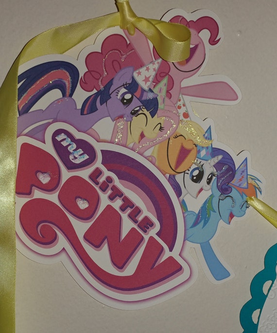 My Little Pony MLP Birthday Banner | Etsy