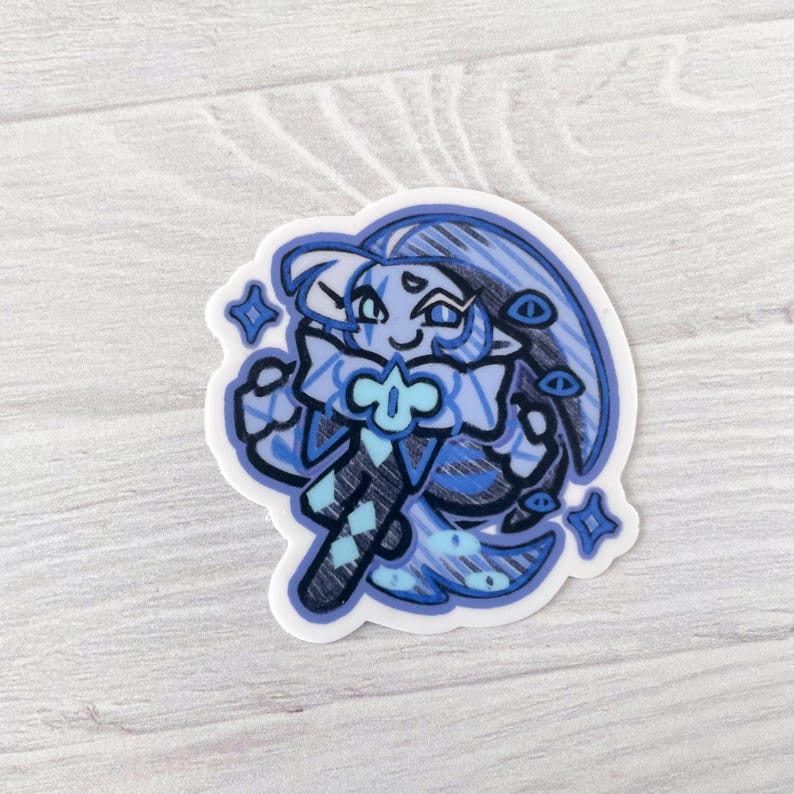 Theater Shadow Vanilla Stickers | 2.5” | Waterproof / Dishwasher-safe ...