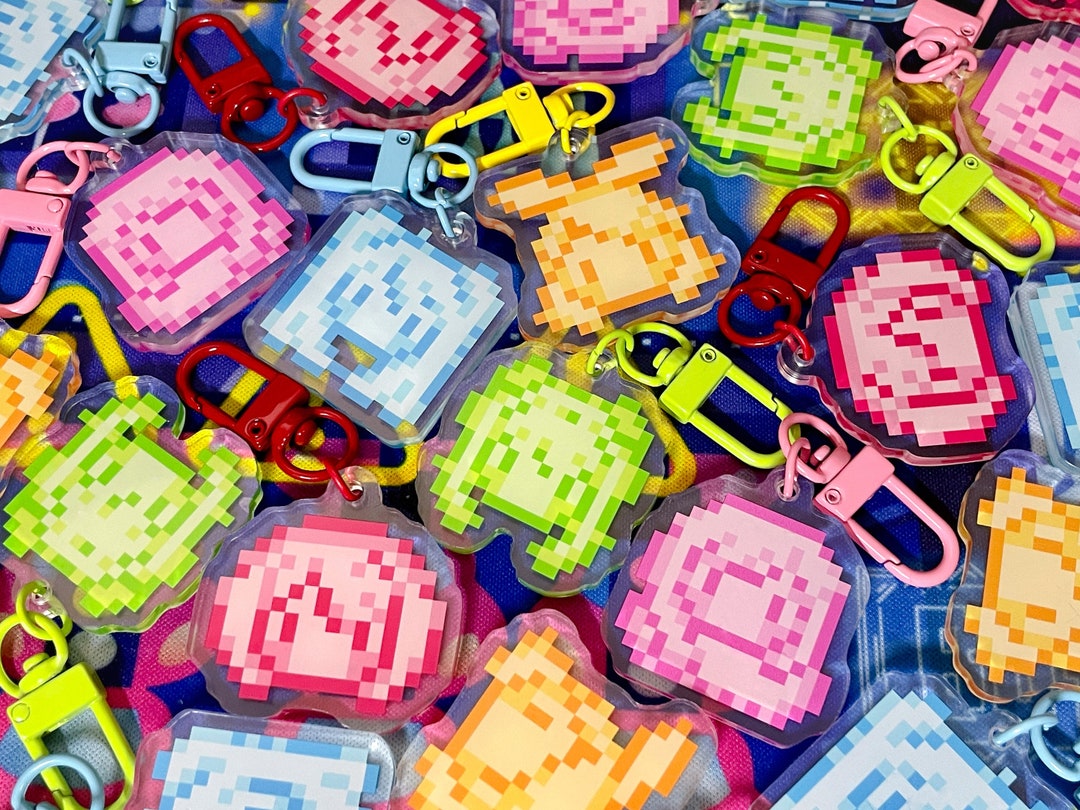 Pixel Vocaloid Charms | 1.5" | Double Sided Print - Etsy