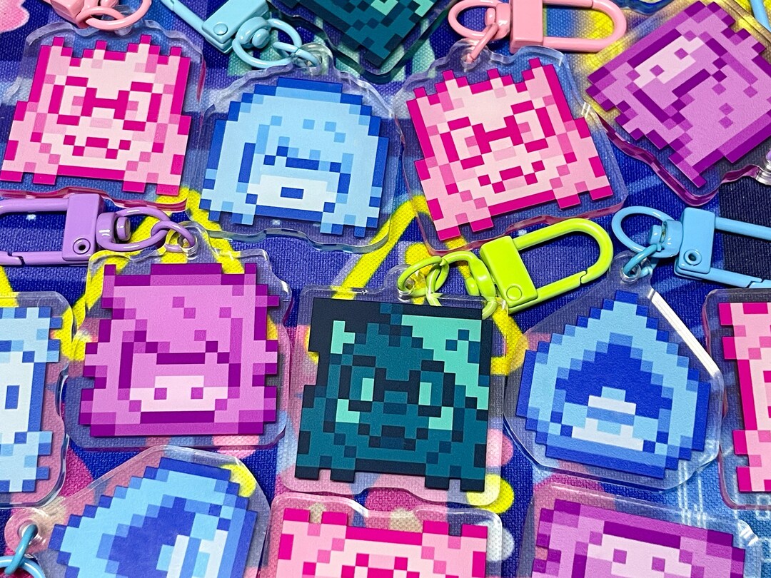 Pixel Deltarune Charms | 1.5" | Double Sided Print - Etsy