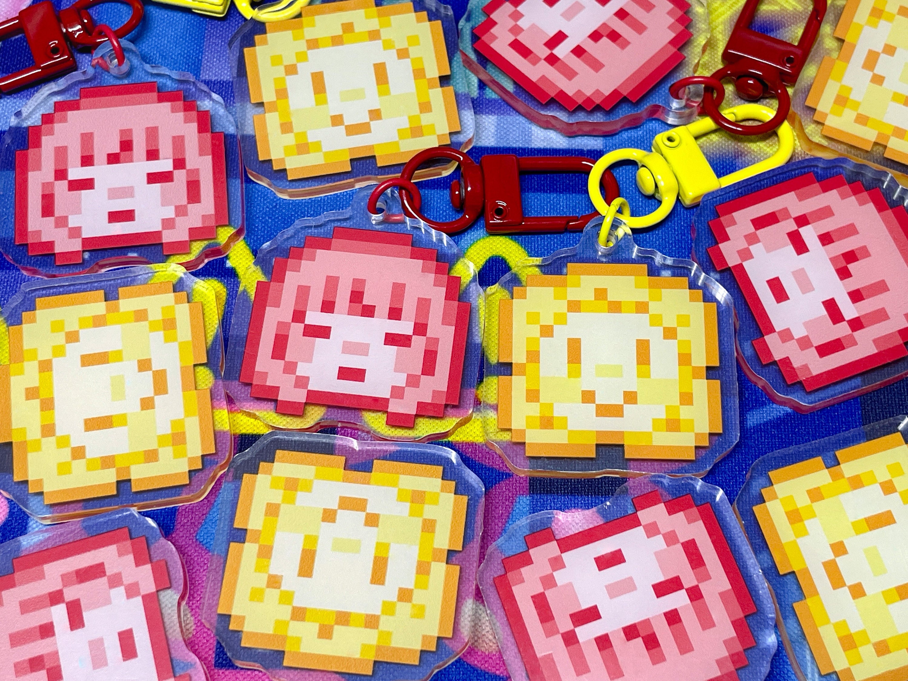 Pixel Undertale Charms | 1.5" | Double Sided Print - Etsy