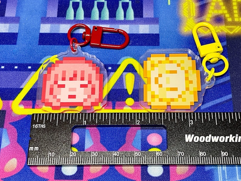 Pixel Undertale Charms | 1.5" | Double Sided Print - Etsy