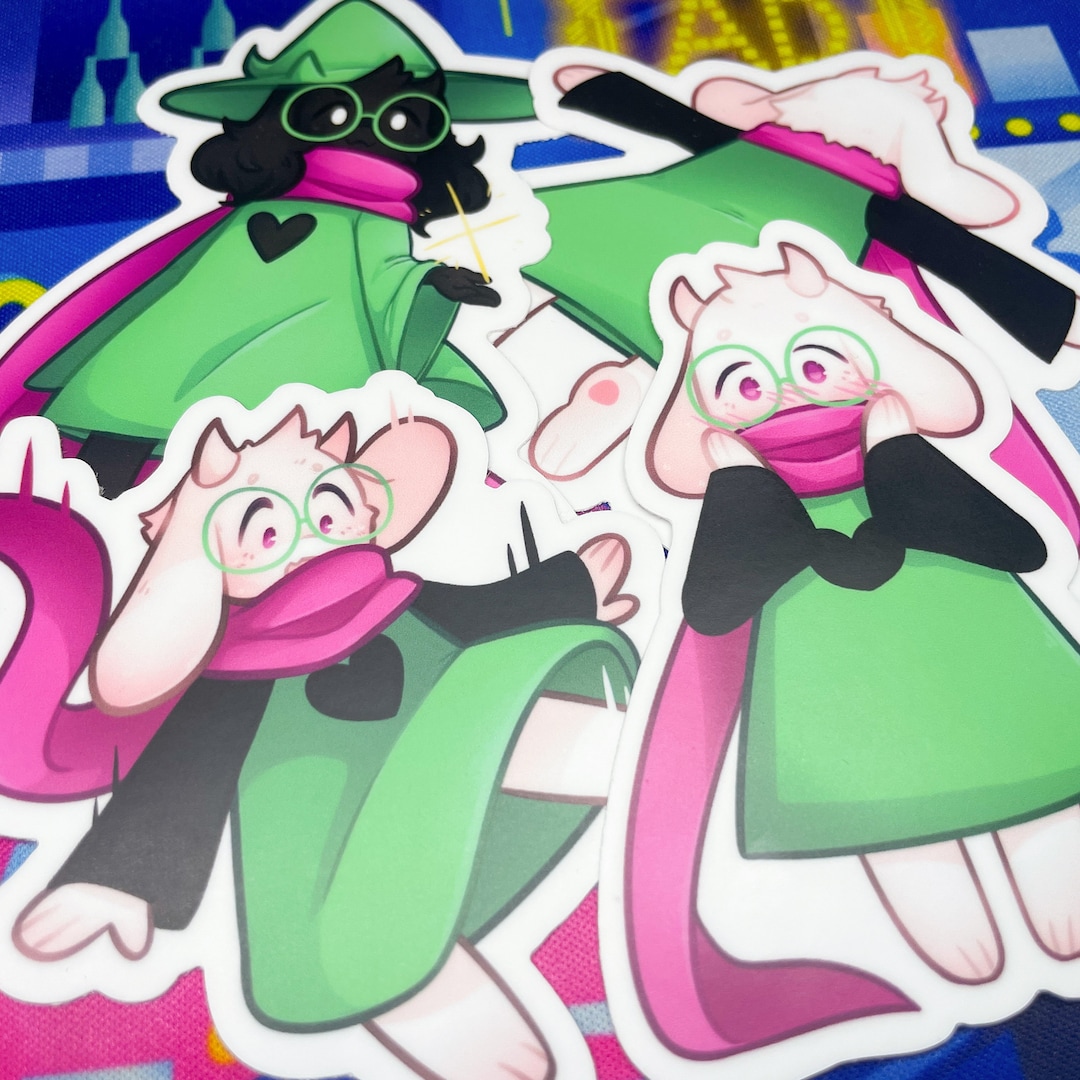 Ralsei Stickers | 3.5" | Waterproof / Dishwasher-safe - Etsy