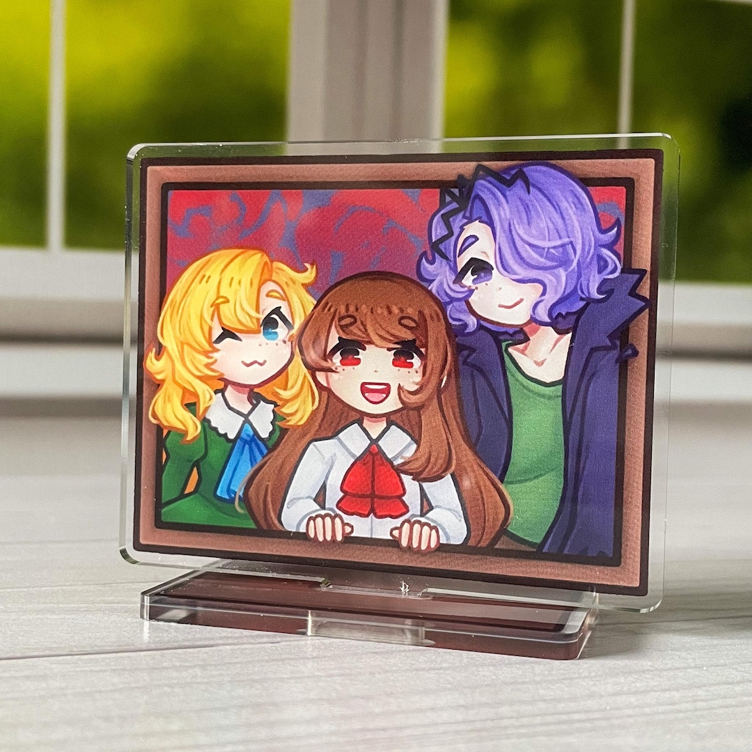 Ib Frame Acrylic Standee | 3" | Double Sided Print | One Piece - Etsy