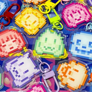 Pixel Undertale Charms | 1.5" | Double Sided Print - Etsy