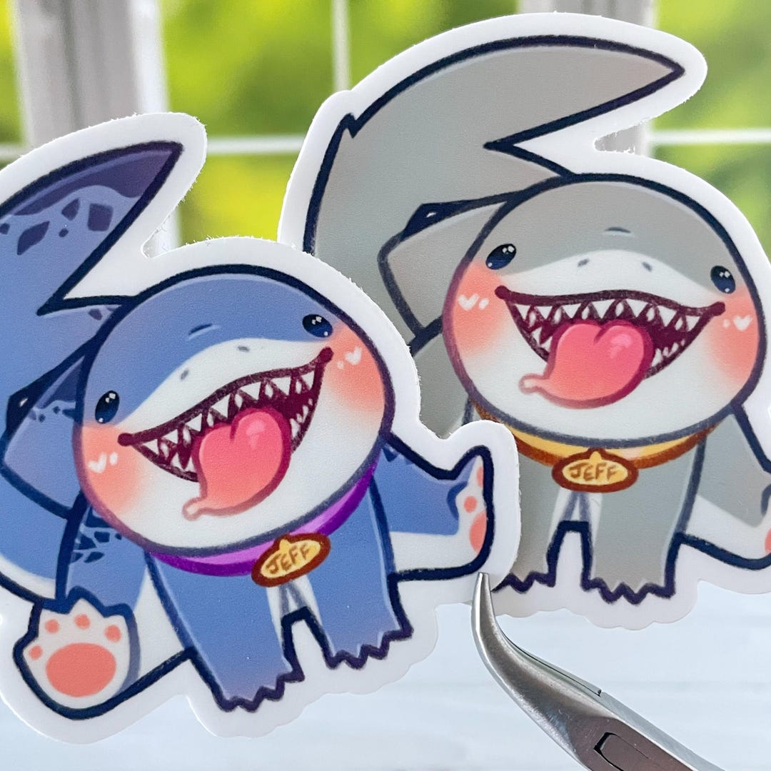 Jeff Stickers | 3" | Waterproof / Dishwasher-safe - Etsy