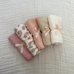 Bamboo Muslin Squares, Large Muslin Squares, Baby Muslin Cloths, Baby ...