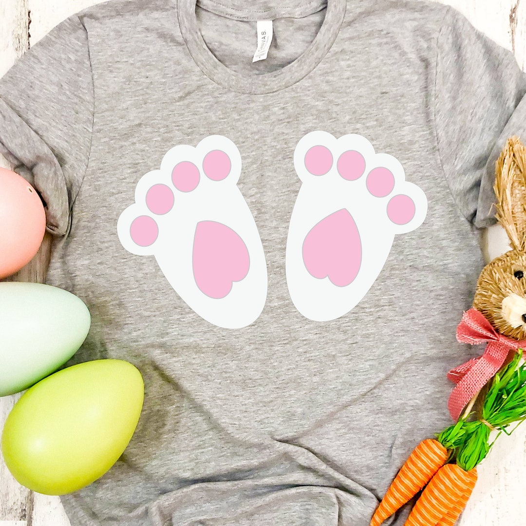 Easter Bunny Feet SVG Clipart + Cut Files - Get This Easter SVG Cut ...