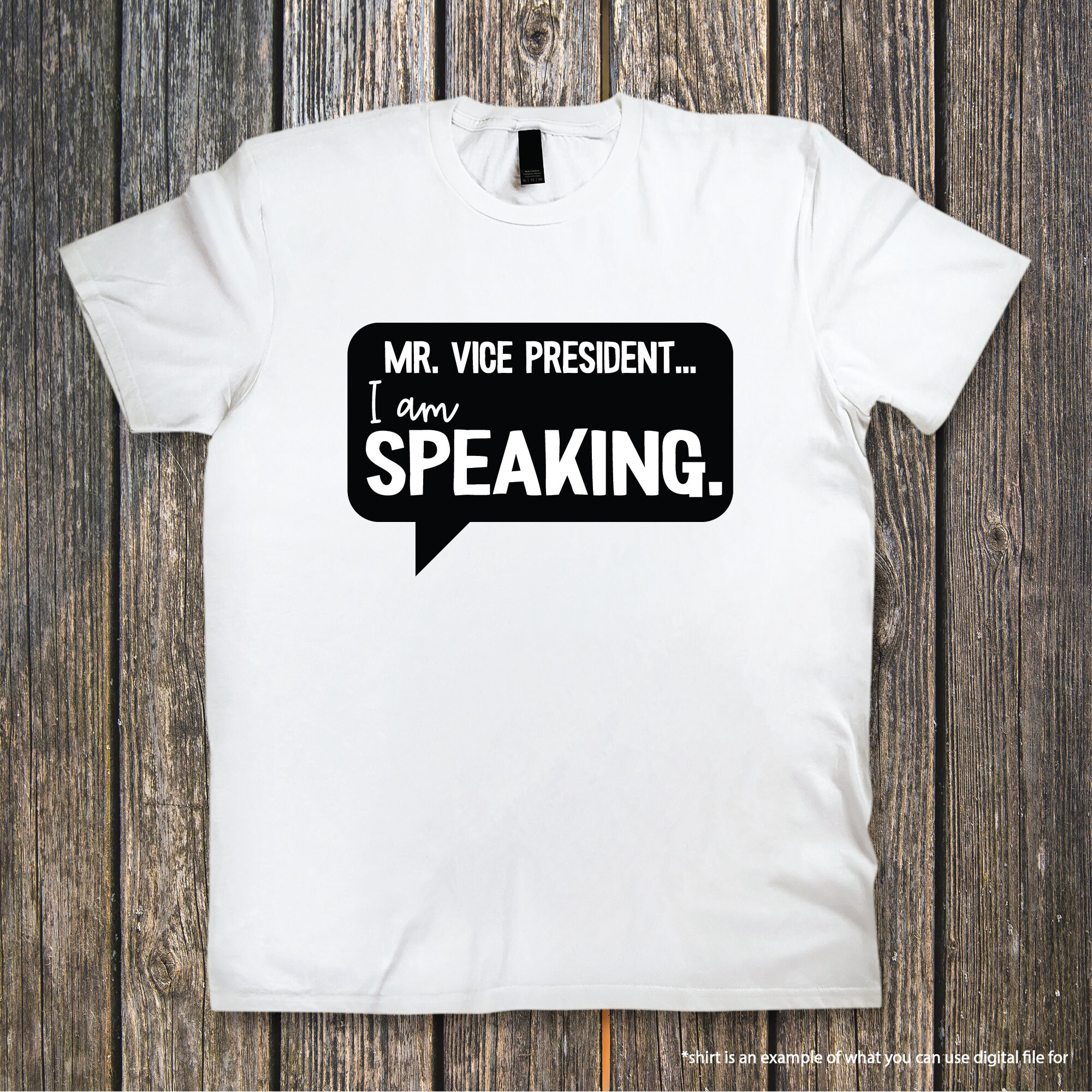 Mr. Vice President I Am Speaking SVG Kamala Harris Quote Vice President ...