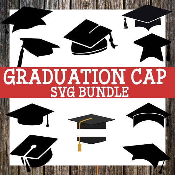 Graduation Cap SVG Bundle Perfect Graduation SVG for All of - Etsy