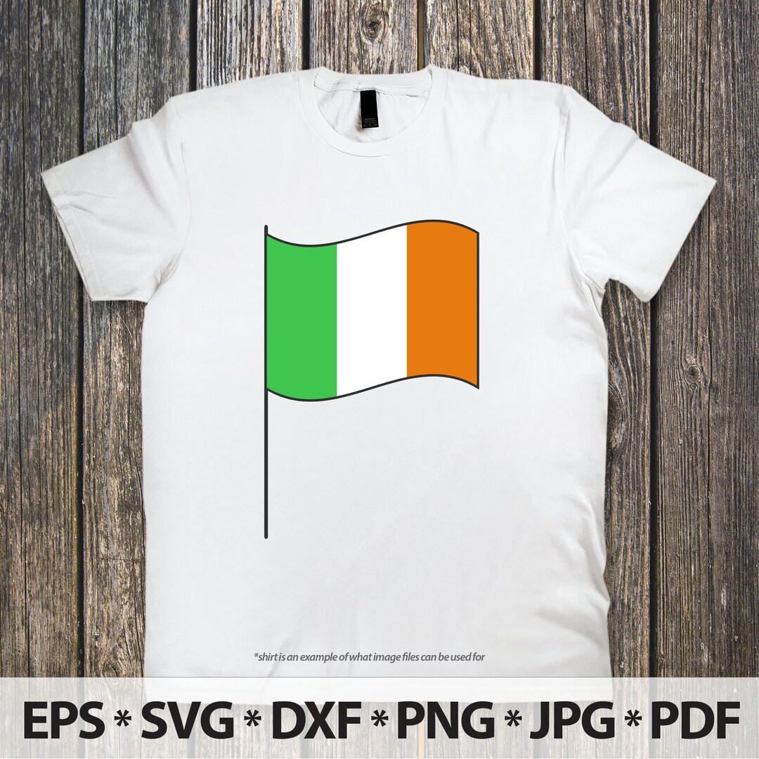 Irish Flag SVG - Show Your Irish Pride - Ireland Flag Cutting Files ...