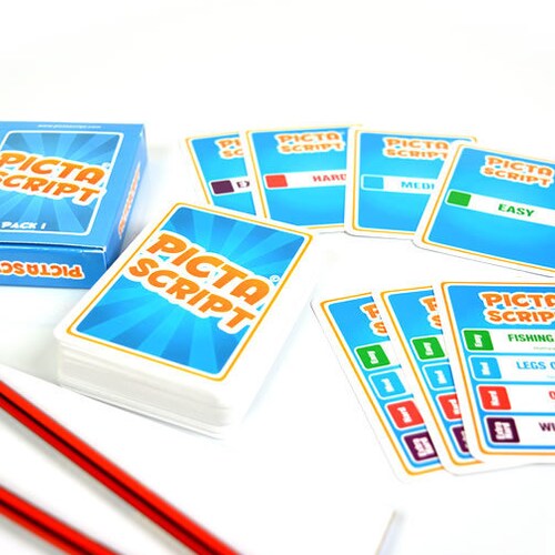 PICTASCRIPT the Bible Based Quick Draw Card Game - Etsy