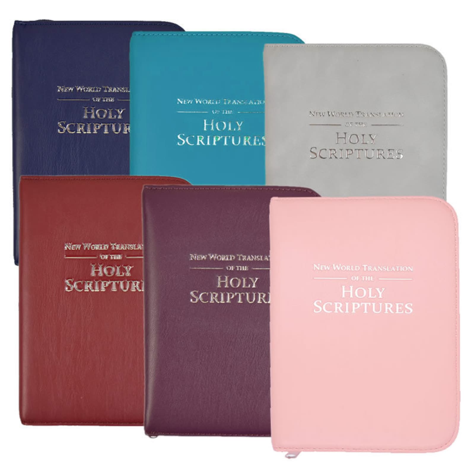 NWT of the Holy Scriptures | Standard JW Bible Cover | Zipped | Faux ...