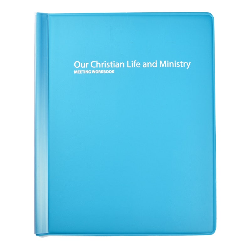 JW Our Christian Life and Ministry Meeting Workbook Folder - Etsy