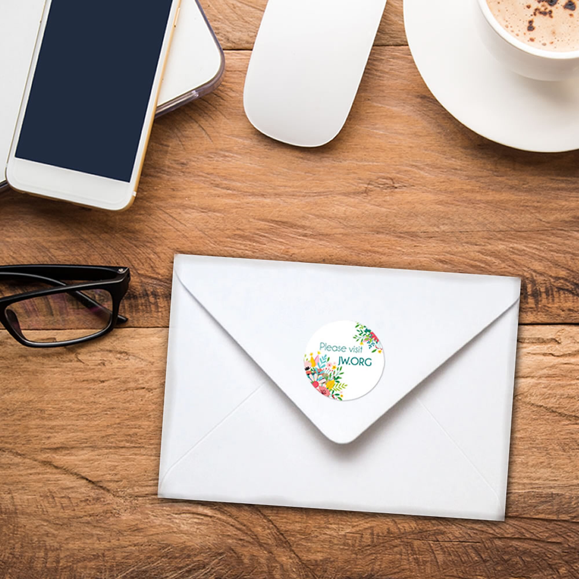 JW Stickers 84 Gloss Stickers Round JW.ORG for Letter - Etsy