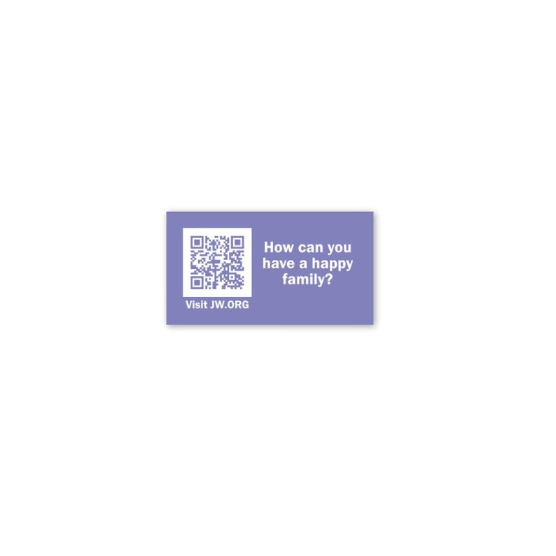 60 X Stickers - JW QR Code Questions - Matching the Mini Tracts - Etsy
