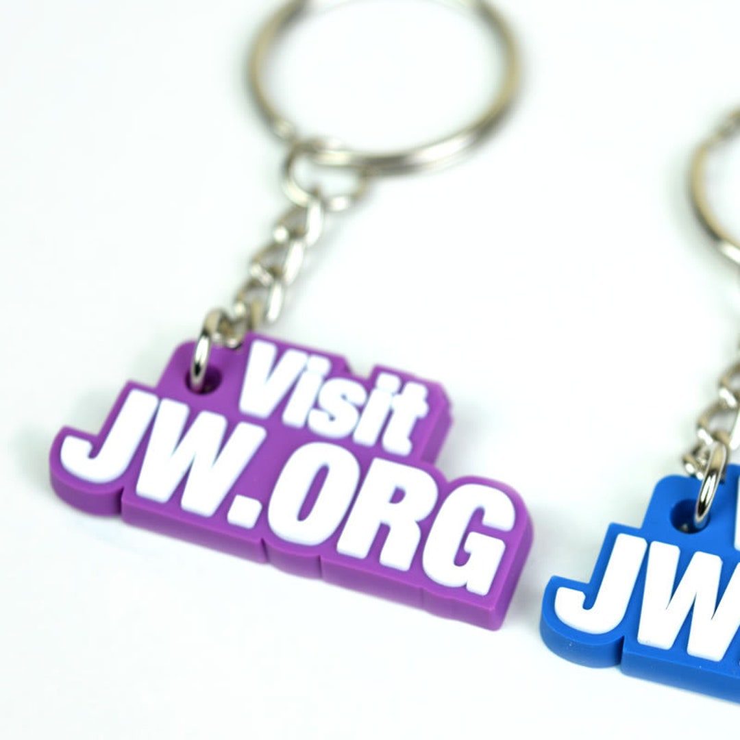 Visit JW.ORG Key Ring Fob - Etsy